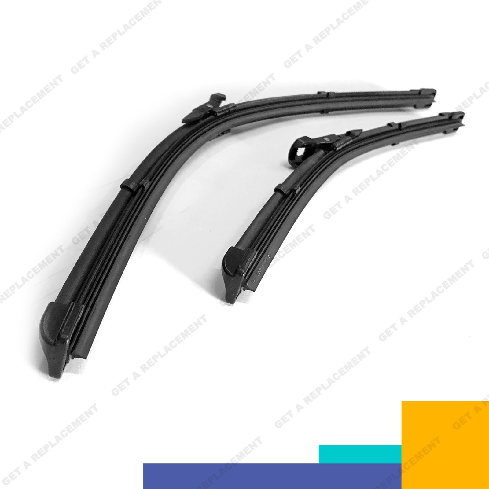 Pinch-Tab Front set Wiper Blades For Mercedes Sprinter 2006-2018 56-18 ...