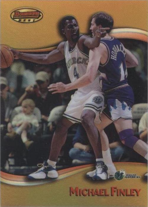 1998-99 Bowman's Best - Michael Finley #55 Refractor /400 for sale ...