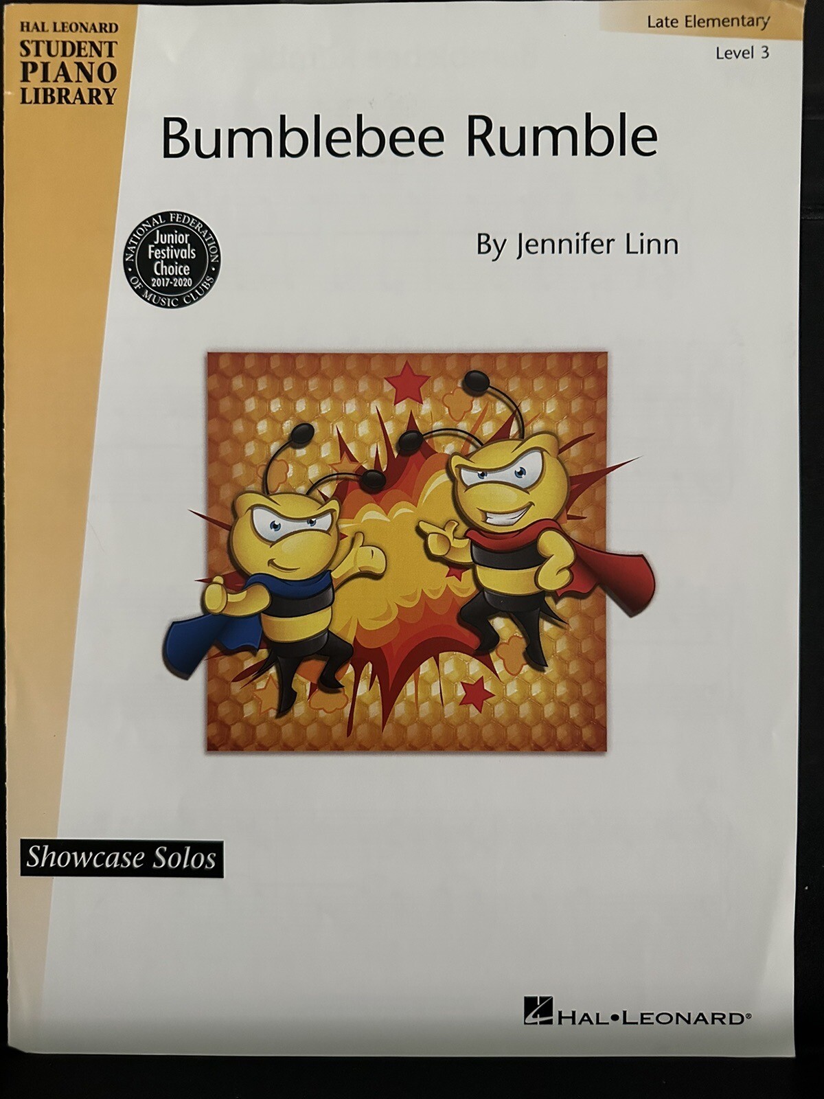 Bumblebee Rumble (sheet music) -- by Jennifer Linn | eBay