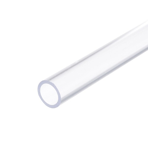 Clear PVC Rigid Pipe 15mm ID 20mm OD 30cm High Impact Clear ...