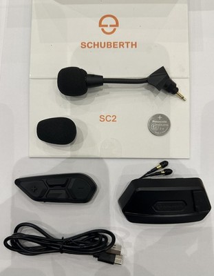 Schuberth SC2 Mesh Intercom System (C5/E2/S3/J2) | eBay UK