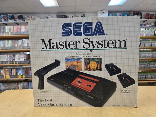 Sega Master System Console In Box – Works Great – Nice Display Front | eBay