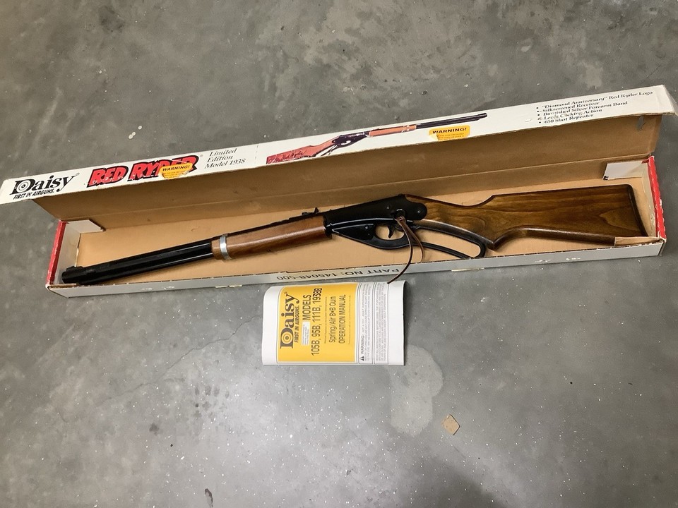 Daisy Red Ryder B.B. GUN 60th Anniversary Limited Diamond Edition Model ...