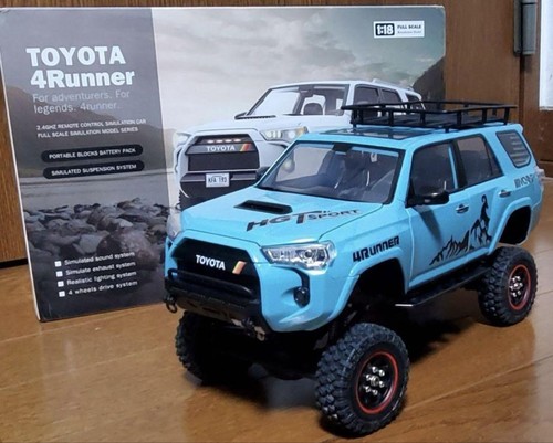 Toyota 4Runner Rc Car 1/18 Scale Remote Control Truck Off Road 4X4 Rock ...