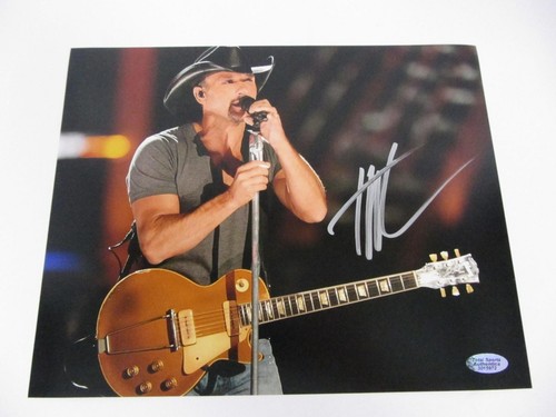 Tim McGraw country singer Signed Autographed 8x10 Photo | eBay