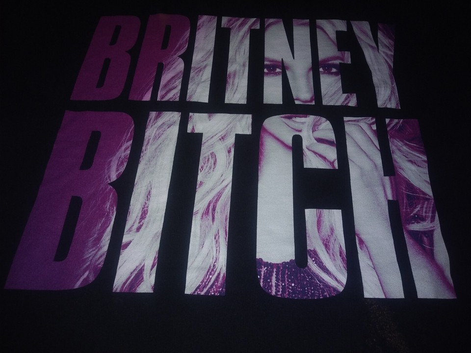 Britney Spears - Britney Bitch Official Merchandise Medium Tshirt | eBay