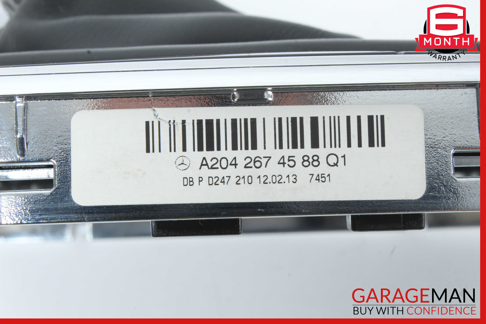 12-14 Mercedes W204 C250 C63 Gear Shift Selector Indicator Knob Boot ...