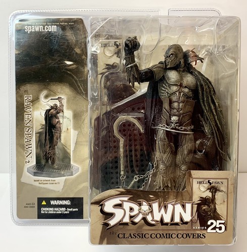 McFarlane Toys Spawn The Classic Comic Covers Raven Spawn 2 Series 25 2004 NEW | eBay