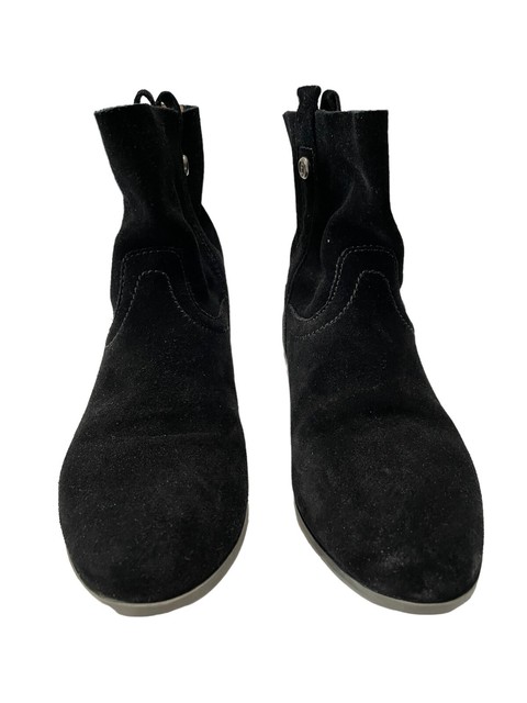 Frye & Co Womens Sarah Shortie BOOTS Black Suede Leather Size 7 M for ...