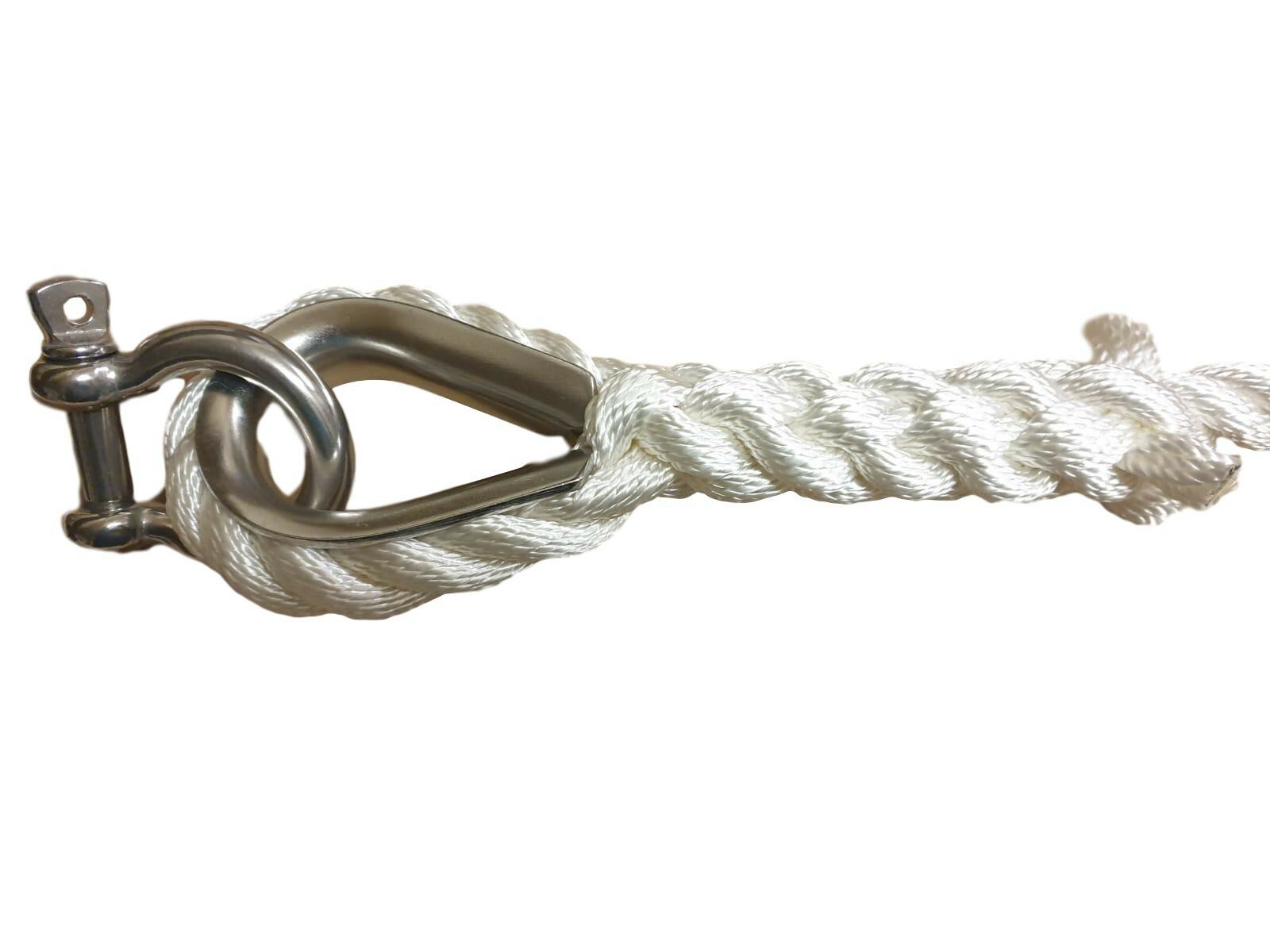 Nylon Rope Mooring Strop - 3 Strand Nylon - Choose Diameter And Length ...