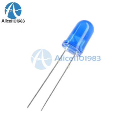 100Pcs LED 5MM BLUE COLOR BLUE LIGHT Super Bright | eBay