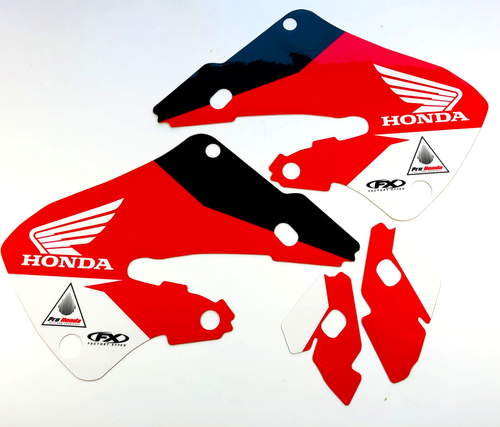 Factory Effex SR1 Graphics Honda CR 250 CR250 97 98 99 Shrouds Air Box ...