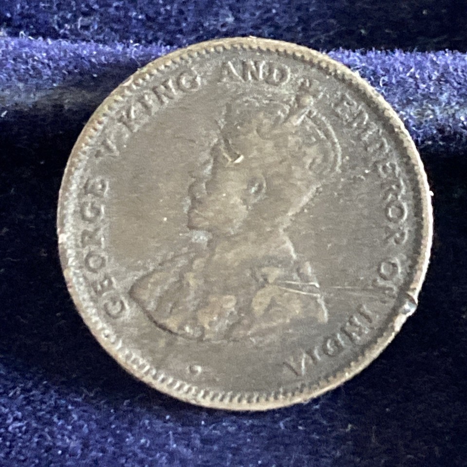 CEYLON 1919 SILVER 25 CENTS coin | eBay UK