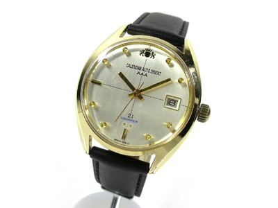 Orient Vintage T222902 Calendar Auto Orient AAA 37mm Silver Date Men s ...