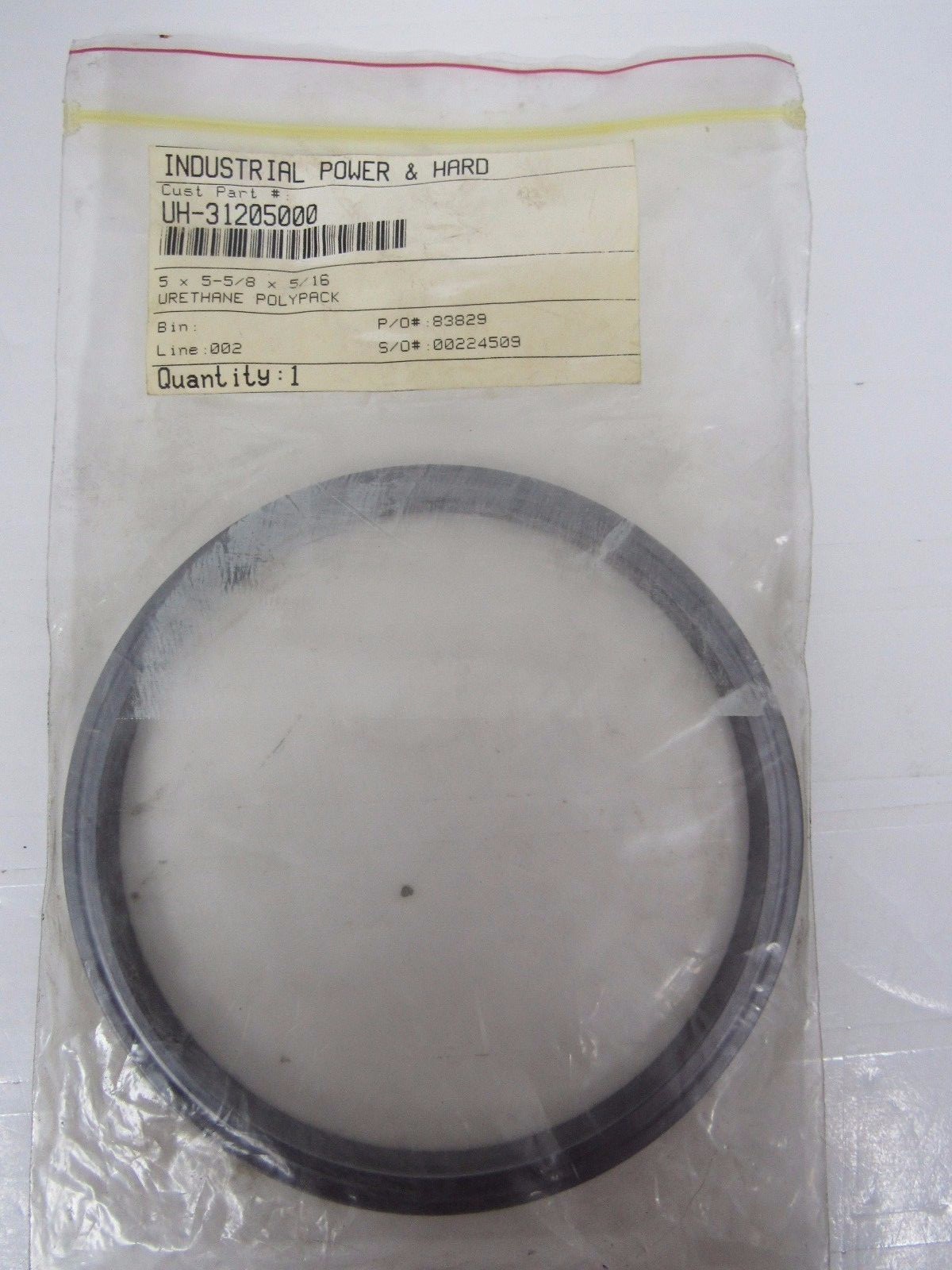 URETHANE O-RING 5 X 5-5/8 X 5/16 | eBay