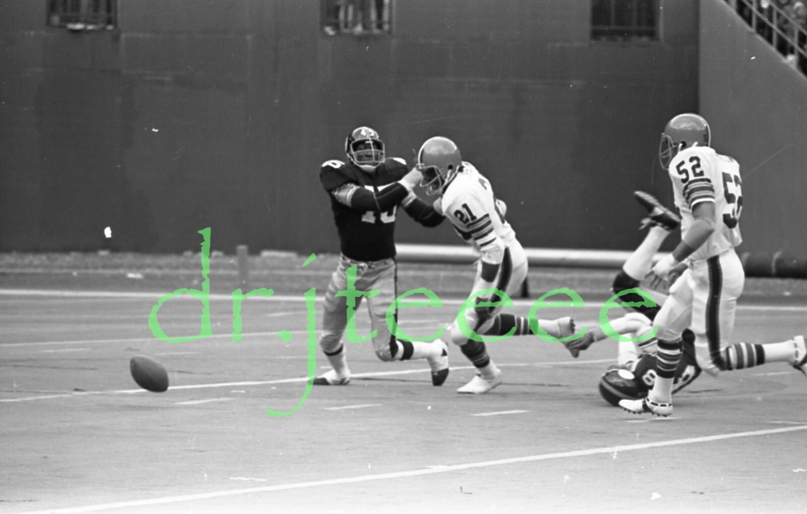 1974 Jimmy Allen PITTSBURGH STEELERS - 35mm Football Negative | eBay