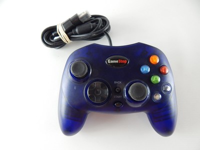 Gamestop Corded Controller for XBOX BB-136 Dark Blue FAST SHIPPING | eBay