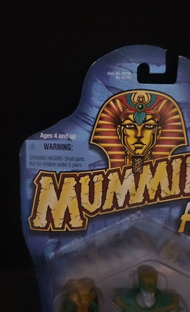 Mummies Alive 90s Toy 5" Mummy Figure Wizard Rath Kenner Vintage 1997 ...