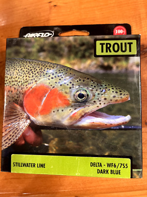 AirFlo Trout Stillwater Fly Line Delta - WF6/7S5 in Dark Blue | eBay