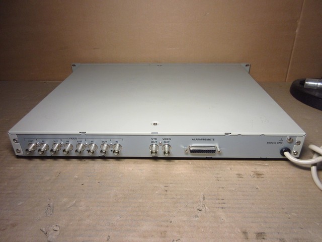 Panasonic 4 Channel Color Quad System digital Video Multiplexer Wj ...