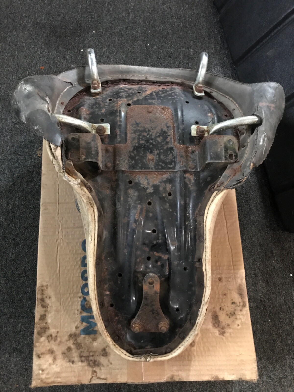 Vintage Harley-Davidson Panhead Knucklehead Buddy Solo Seat | Genuine ...