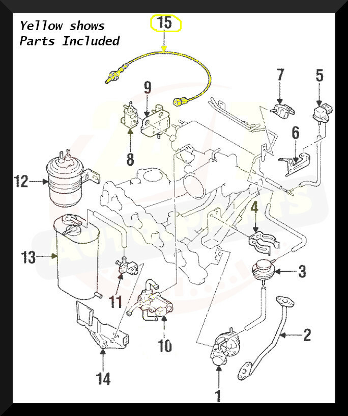 18213-58b21-000 Suzuki Sensor ASSY Oxygen Genuine OEM Part for sale ...