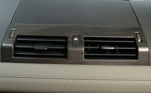 Fit For Defender 110 2020-2023 Wood Grain Central Console Air Outlet ...