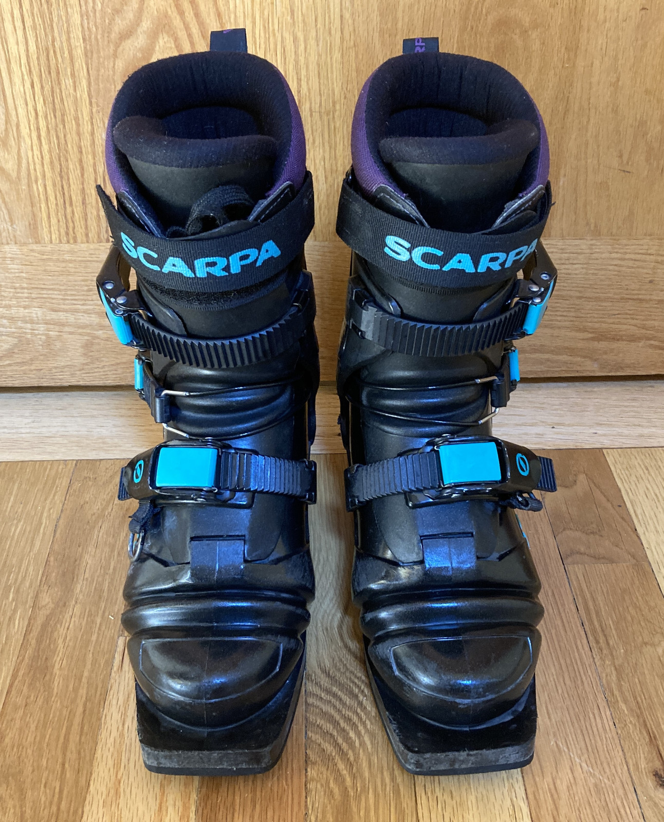 Scarpa T2X 3-Pin 75mm Telemark Touring Ski Boots US Men's Size 5.5 ...