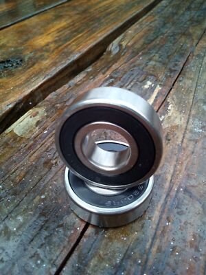 2 NEW Spindle Bearing Rebuild Kit 38" Deck fits John Deere AM128048 ...