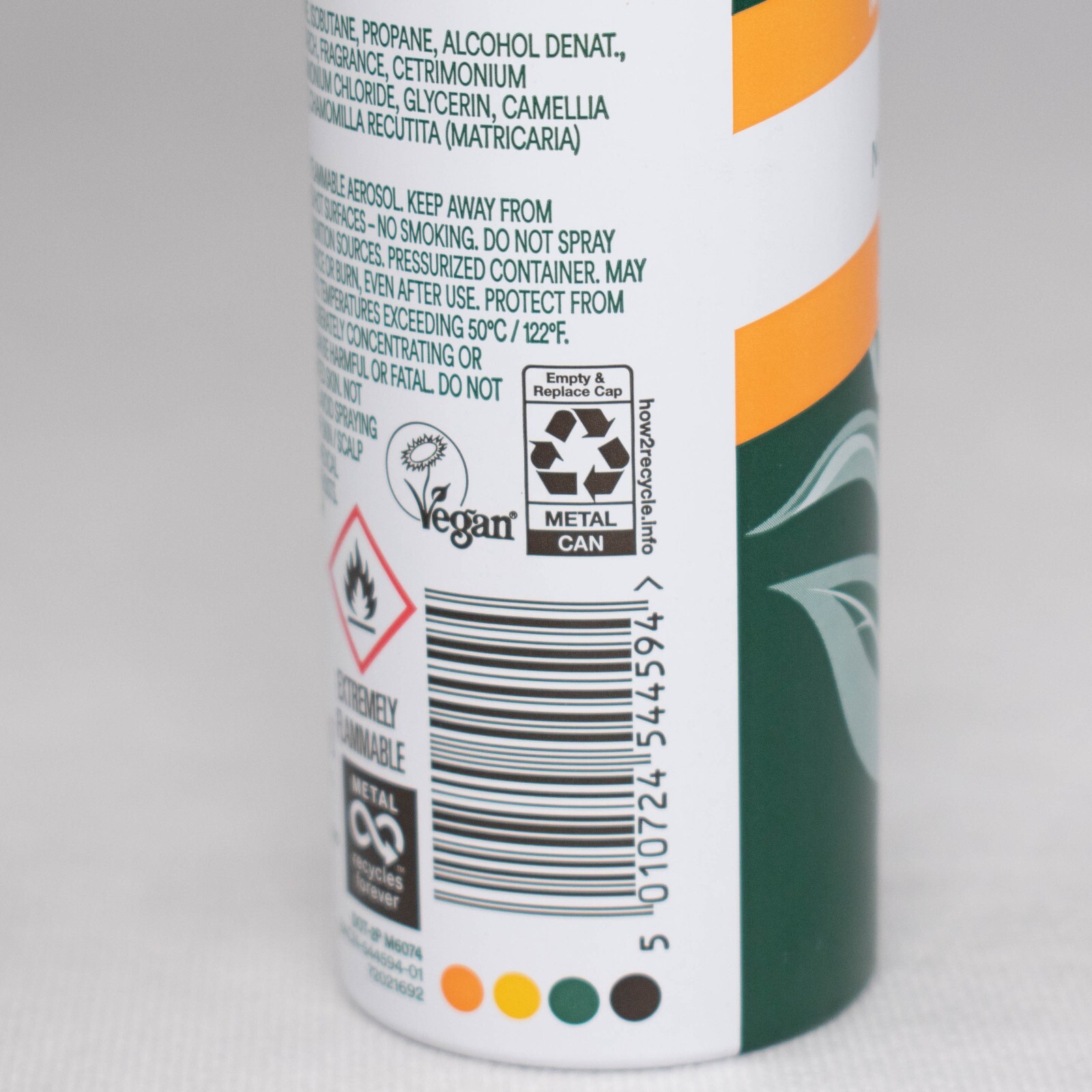 5X Batiste Naturally Plant Powered Dry Shampoo Green Tea And Chamomile ...