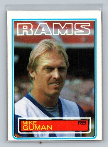 1983 NFL Topps Mike Guman #91 L.A. Rams 83-TFBC | eBay