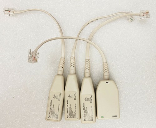 1 Pace DSL Filter with DSL/Phone Ports +Three 3 DSL Filters | eBay