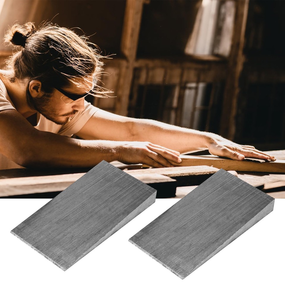 2 Pack Flange Wedge Q235 Steel Spreading Triangle Wedges Metal Shims ...