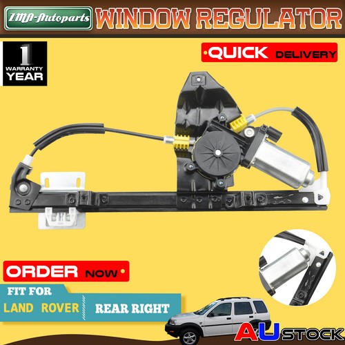 For Land Rover Freelander 98-06 Window Regulator W/ Motor Rear Right ...