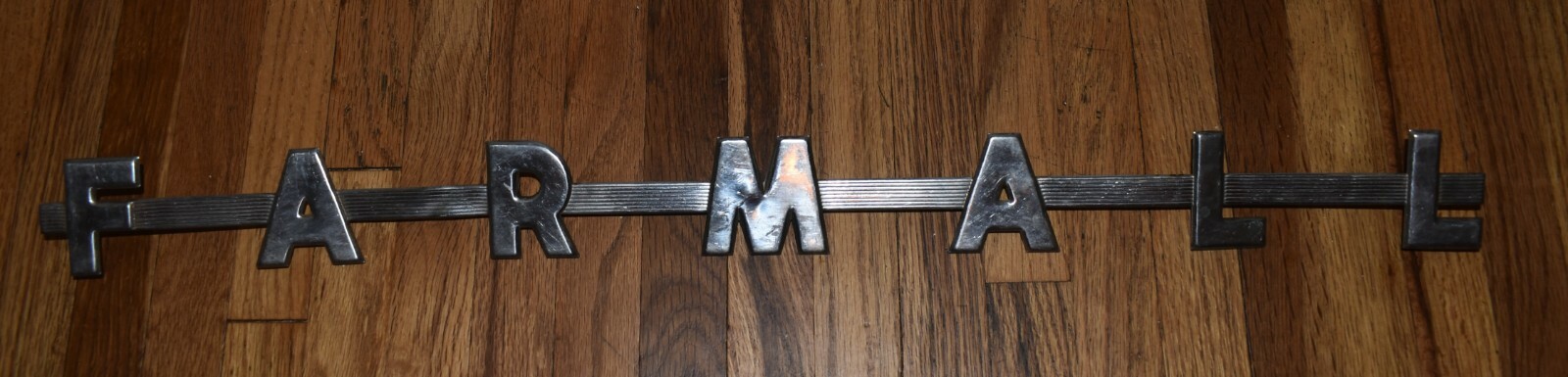 Vintage 1950s FARMALL Tractor Side Hood Emblem Advertising Farm SIGN | eBay