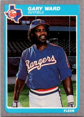 1985 Fleer Baseball 572 Gary Ward | eBay