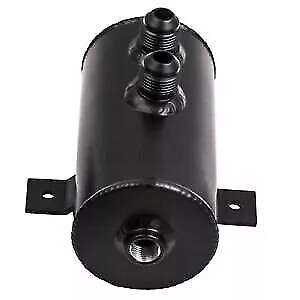 10AN Fuel Line Fitting kit+Oil Catch Can Reservoir Tank Baffled ...
