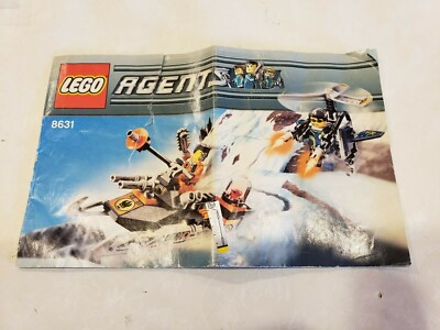 Lego Agents 8631-1 Mission 1 Jetpack Pursuit 15a | eBay