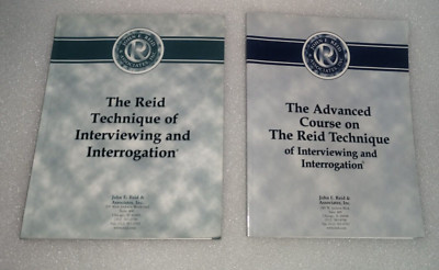 The REID Technique of interviewing And Interrogation & The Advanced ...