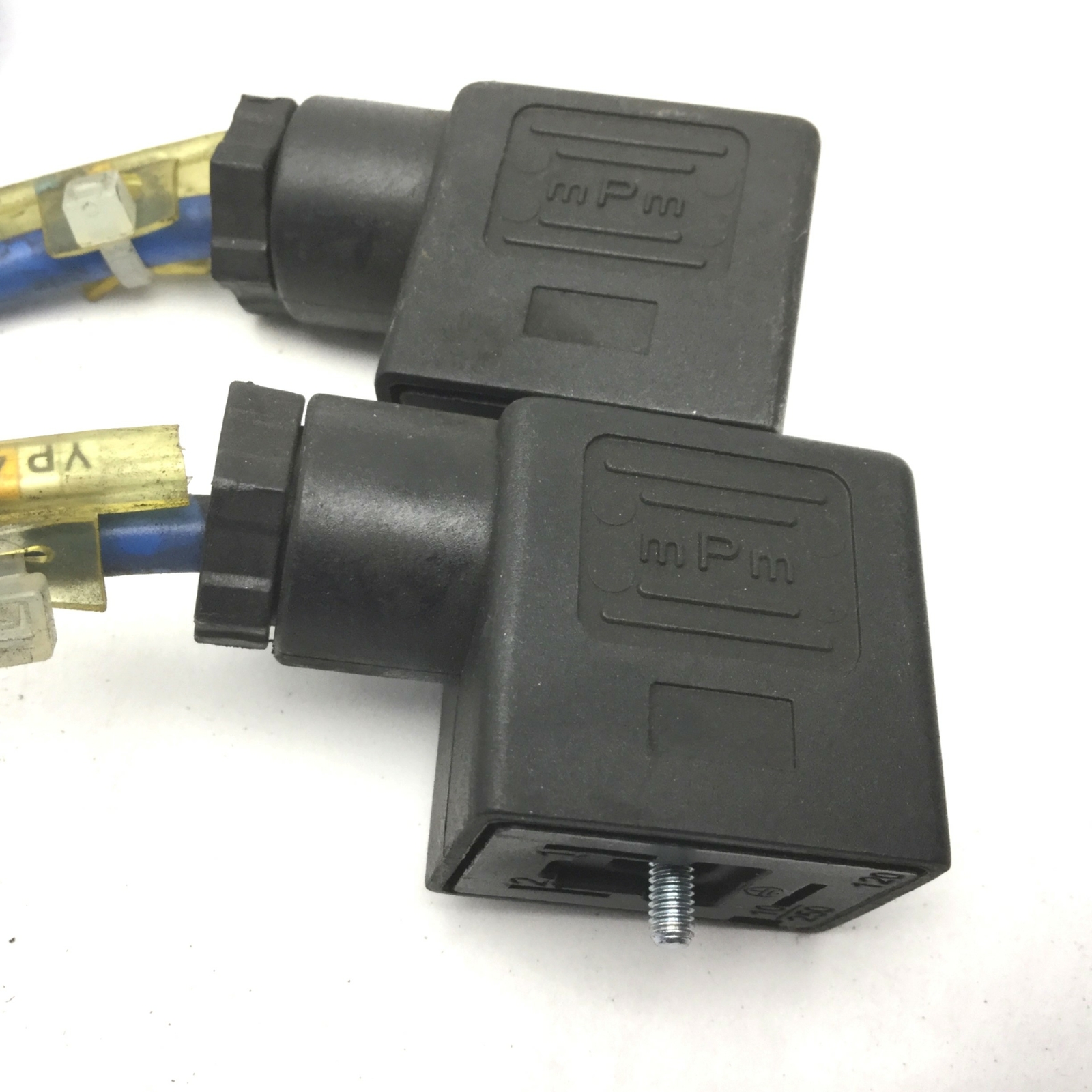 Lot of 4 MPM Solenoid Connectors, 2x MPM 10/250, 120, to 4-Pin ...