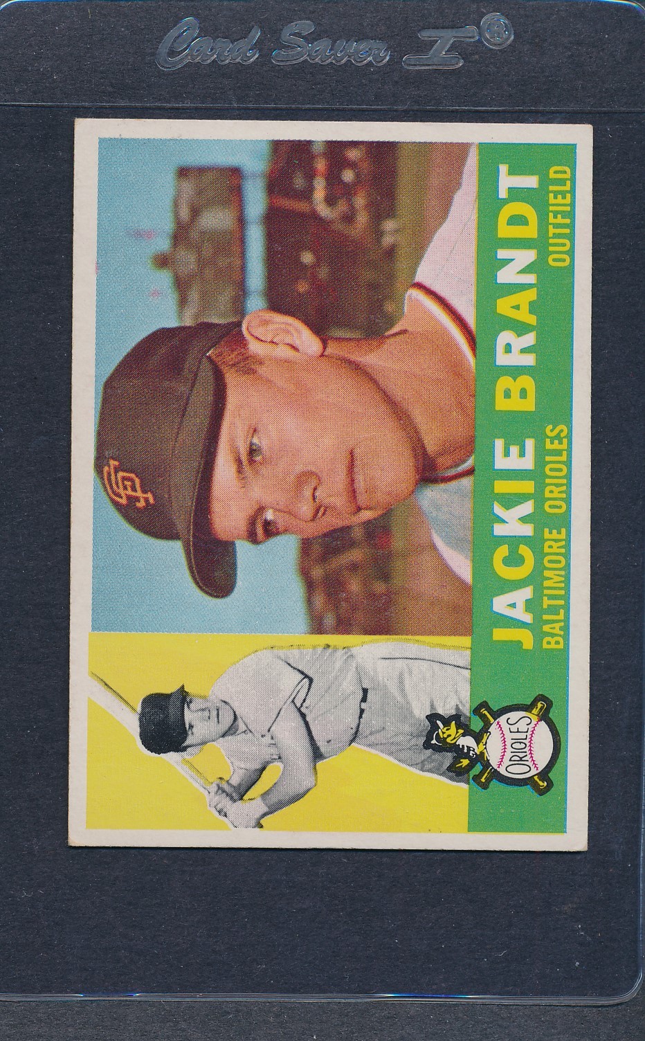 1960 Topps #053 Jackie Brandt Orioles VG/EX *4650 | eBay