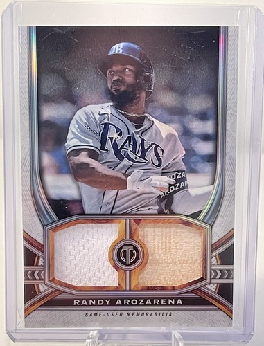2023 Topps Tribute #DR-RA Randy Arozarena Dual Relic /199 | eBay