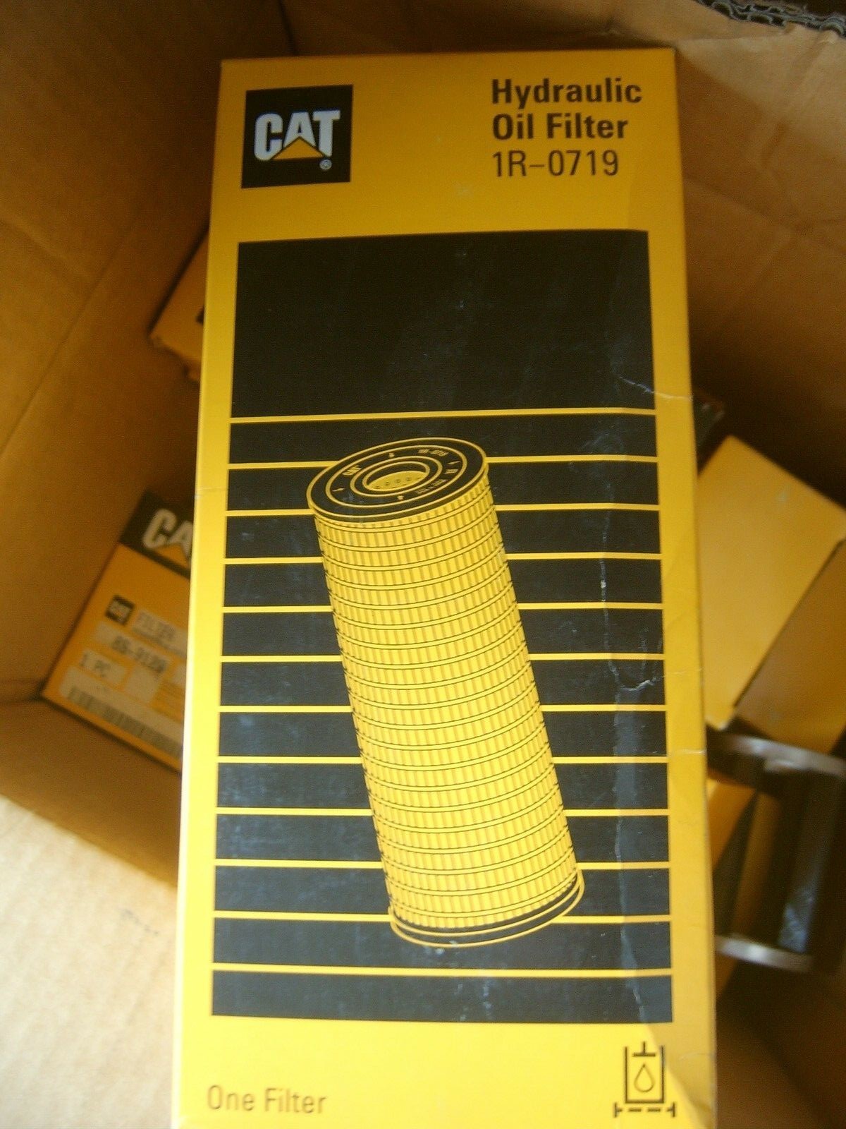Caterpillar 1R-0719 HYDRAULIC OIL FILTER for CAT 120G, 120H, 12G, 12H ...