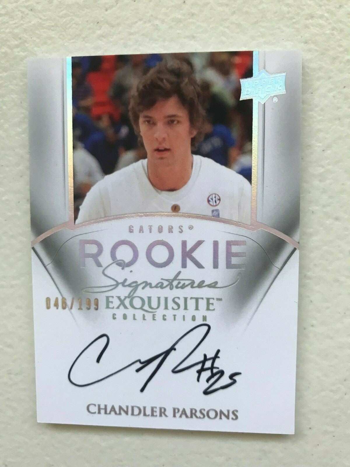 2011-12 Exquisite Rookie Signatures CHANDLER PARSONS Autograph auto | eBay
