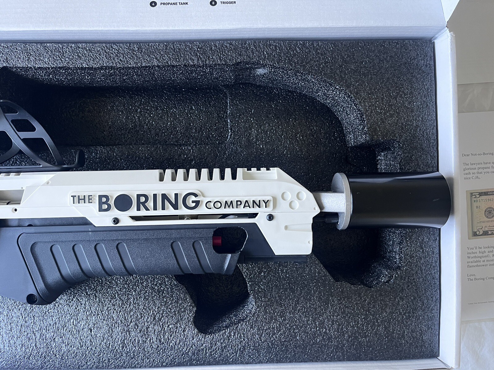 The Boring Company Not A Flamethrower #03846 New Unused Open Box Elon ...