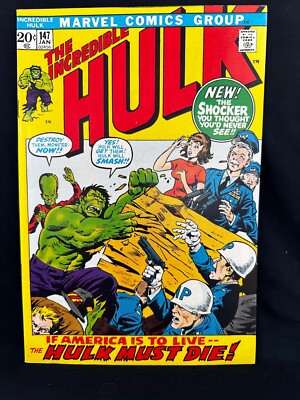 The Incredible Hulk 147 Vintage Comic Book | eBay