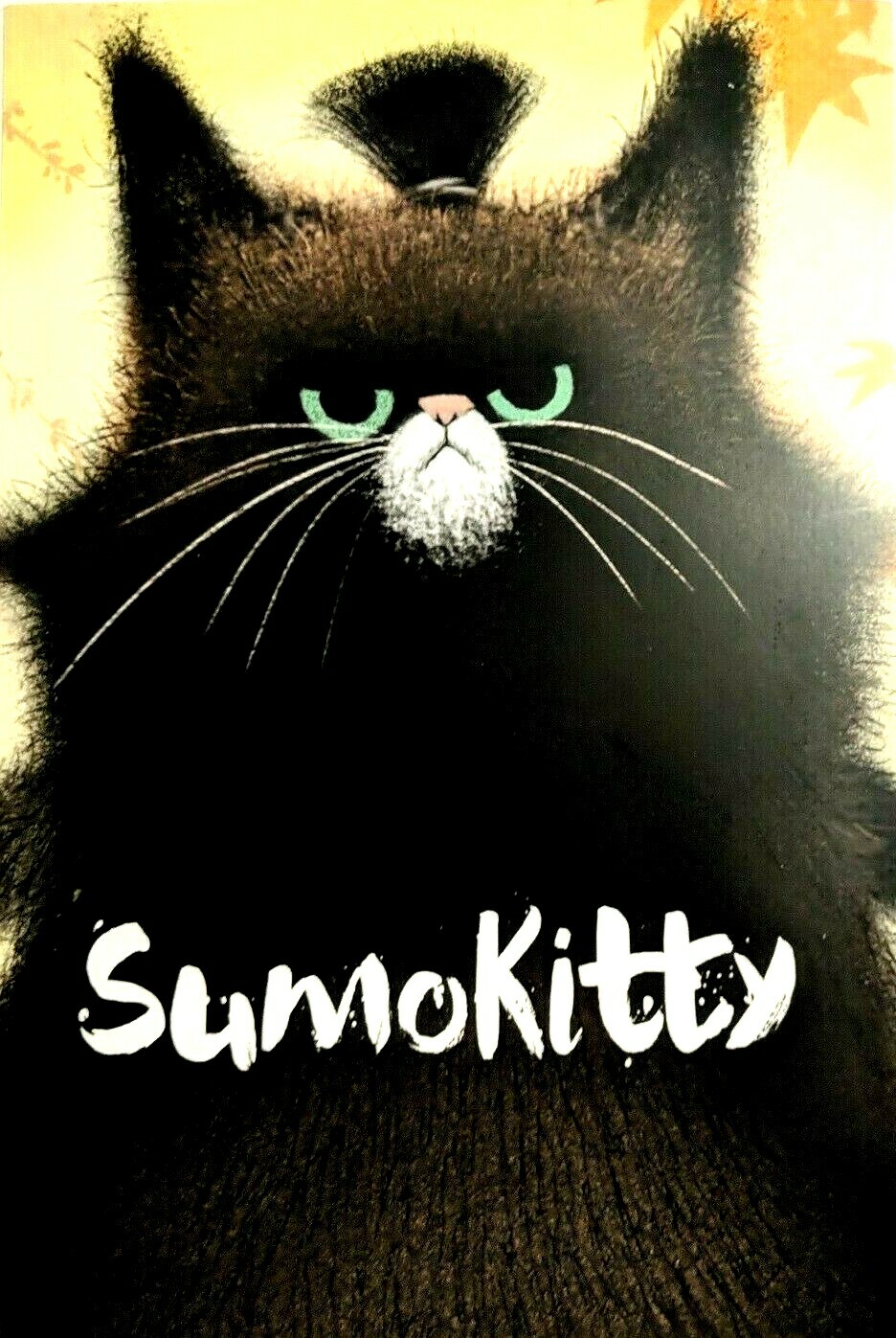 Rare Mini Poster FOR SumoKitty Book By David Biedrzycki Sumo Kitty | eBay