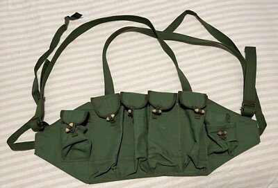 ORIGINAL SURPLUS CHINESE TYPE 81 AK CHEST RIG BANDOLIER POUCH | eBay