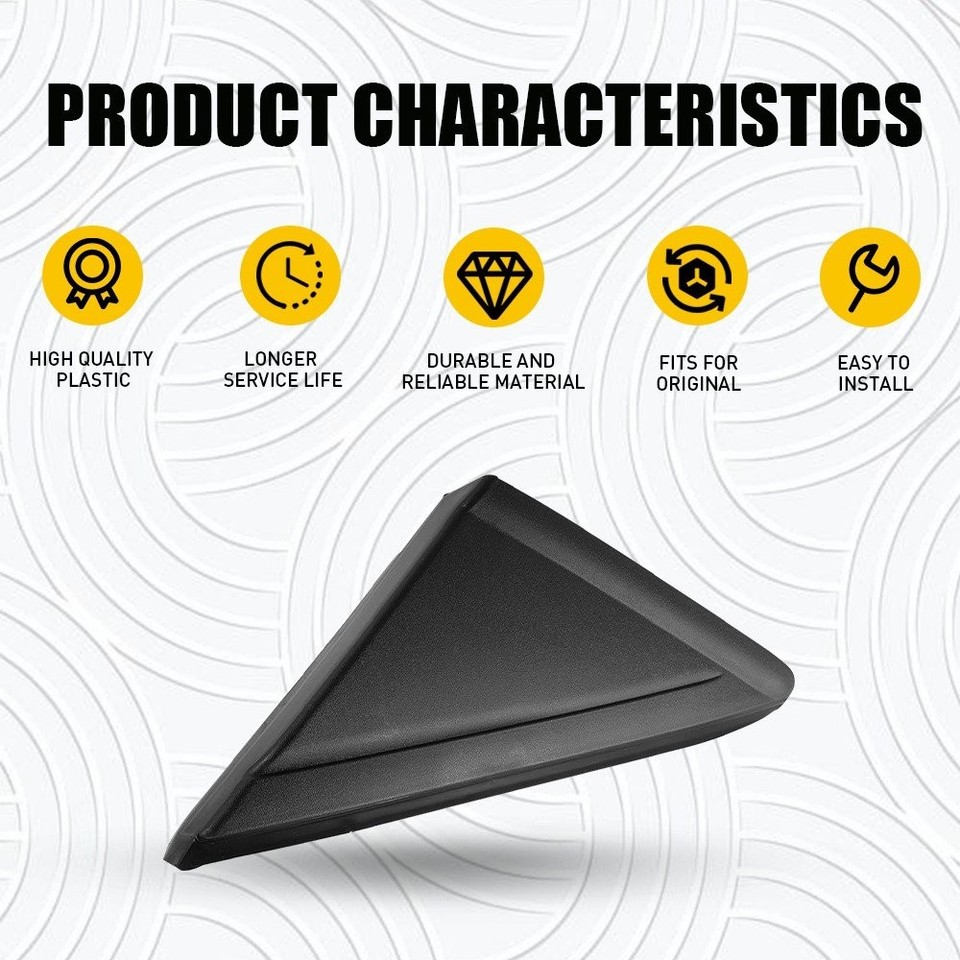 Front LeftDriver Mirror Corner Triangle Fender Cover for Ford Escape ...