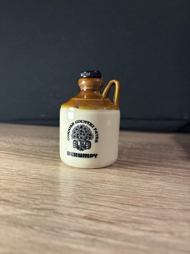 Cornish Country Fayre Scrumpy Flagon, white and brown, excellent ...